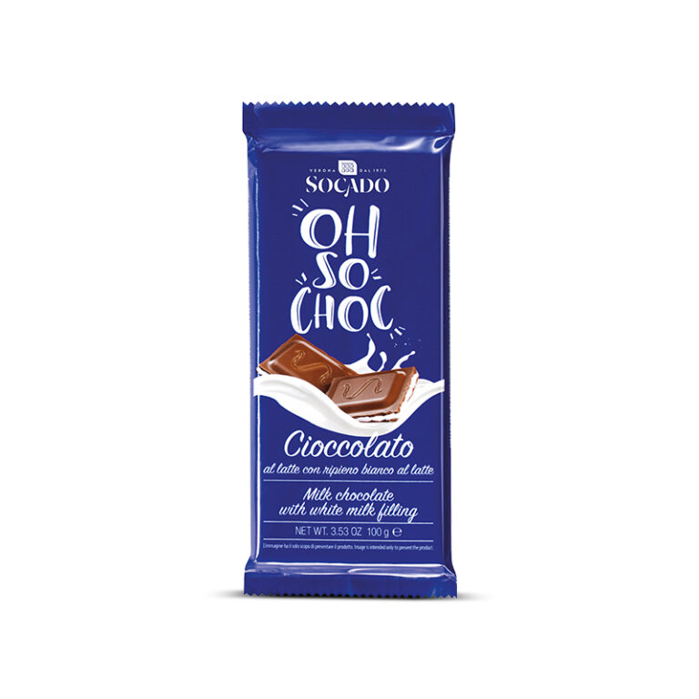 Oh So Milk Choc with Milk Filling - Socado